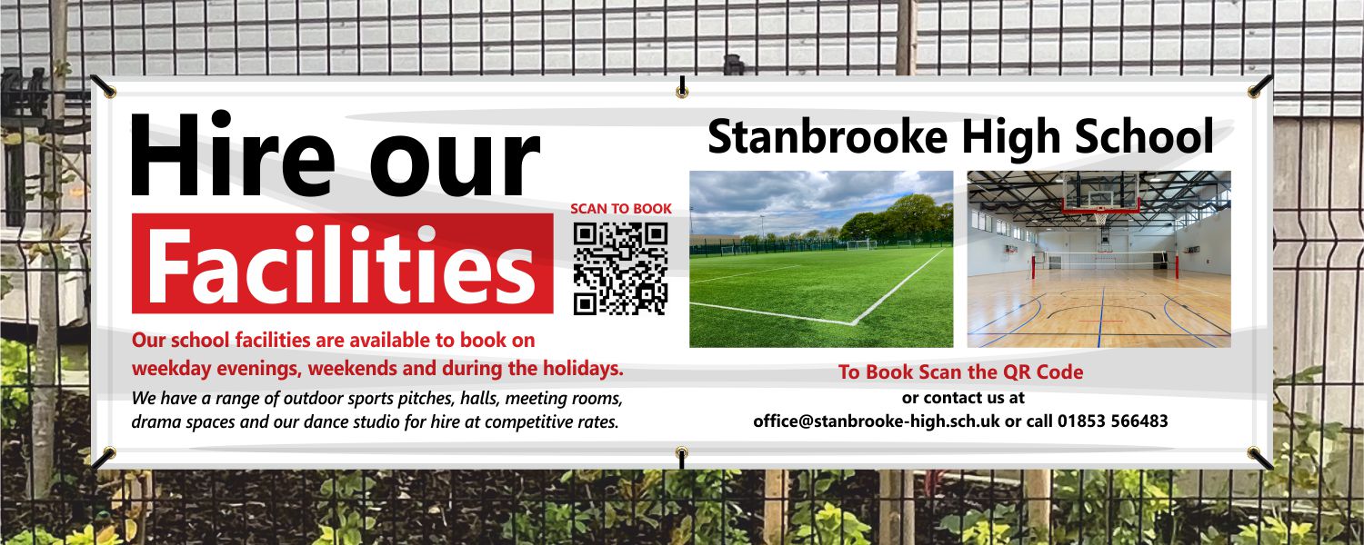 Facilities For Hire Banner - Layout 4