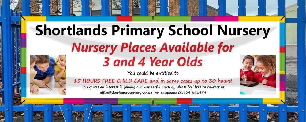 Places Available School Banner - Layout 2